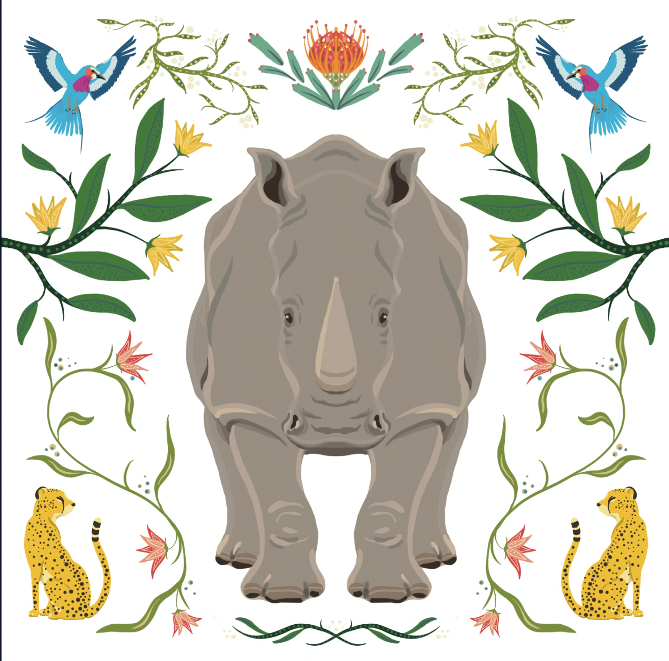 Anne Thomsen Rhino – Stitch by Stitch