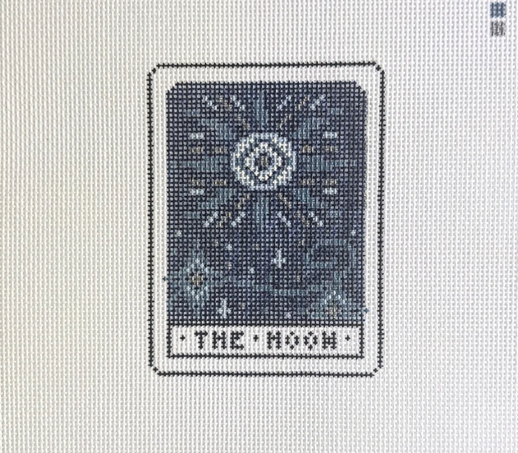 Fire and Iris FI-037M Moon Tarot Card – Stitch by Stitch