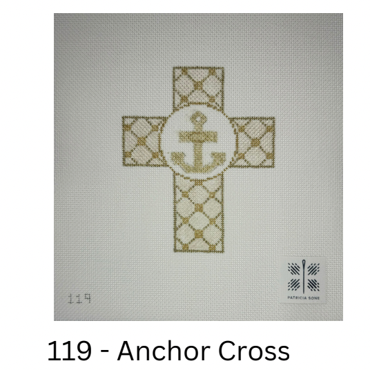 Patricia Sone 119 - Anchor Cross – Stitch by Stitch