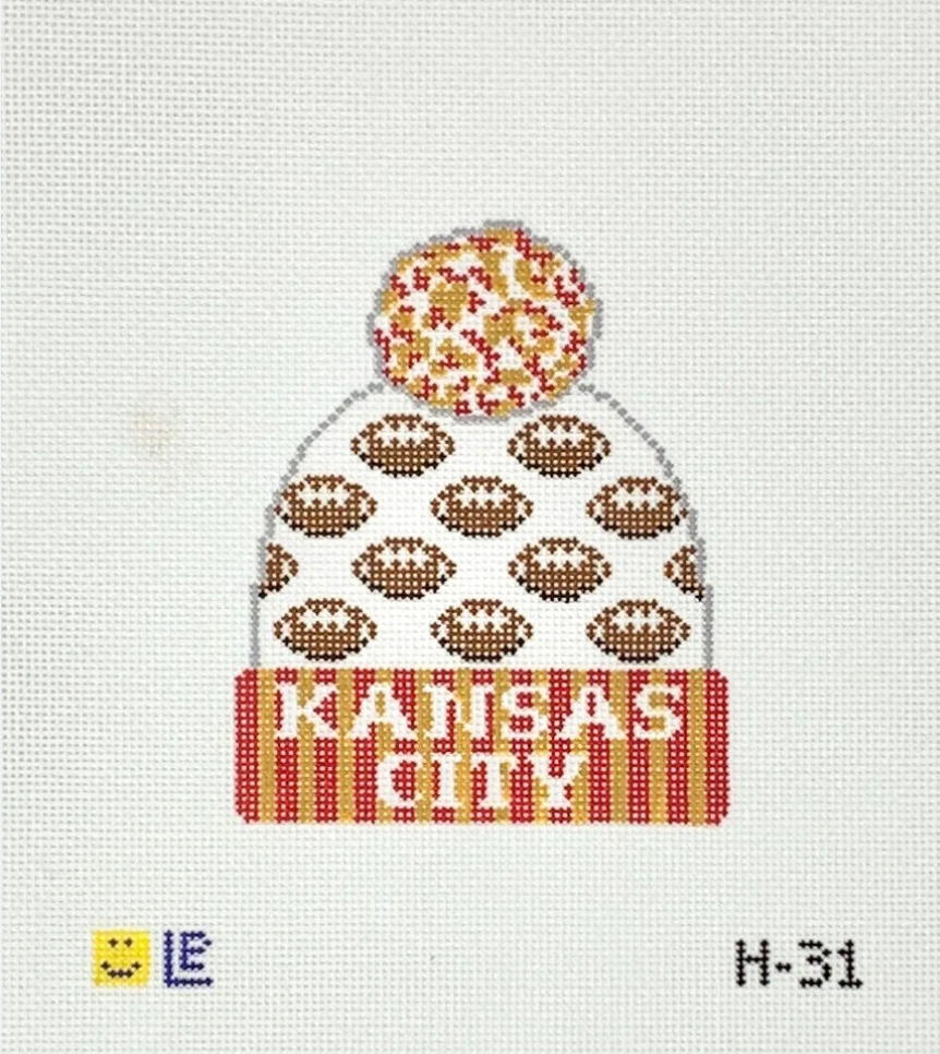 Lauren Bloch H-31 Beanie Kansas City Chiefs – Stitch by Stitch
