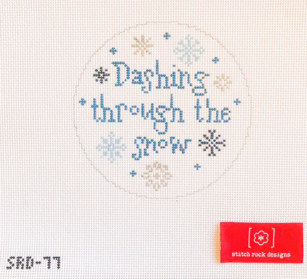 Stitch Rock Designs SRD-77 Dashing Through the Snow – Stitch by Stitch