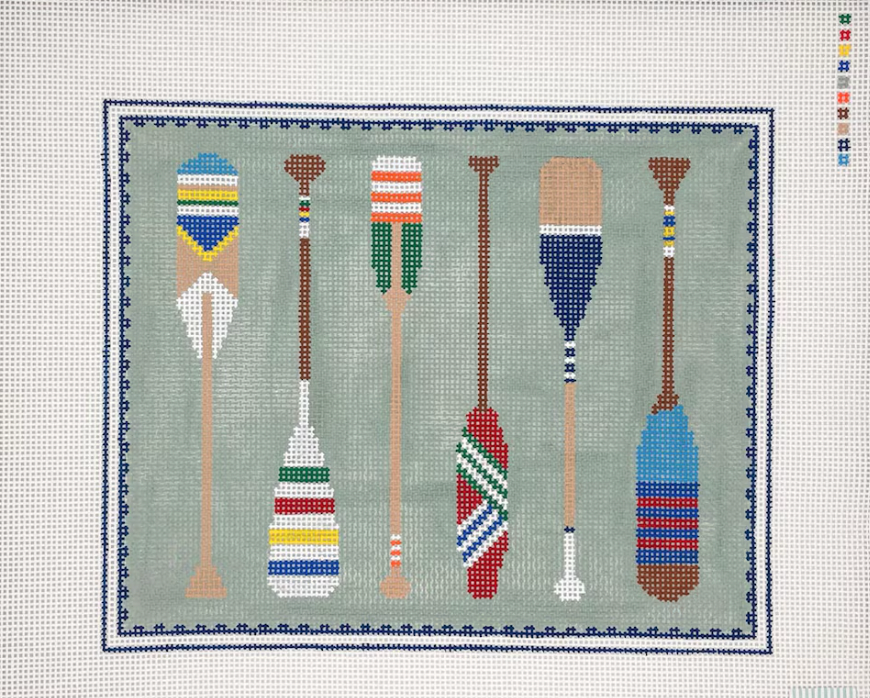 Le Beau Stitch Canoe Paddles – Stitch by Stitch