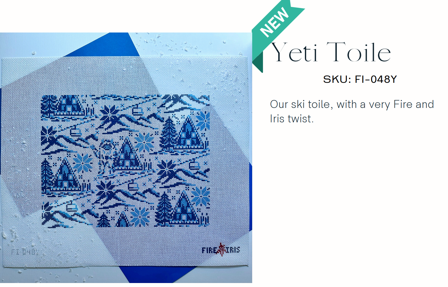 Fire and Iris FI-048Y Yeti Toile – Stitch by Stitch