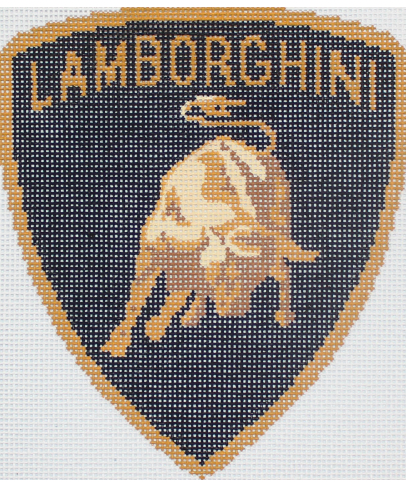 Elm Tree Designs XC213D Lamborghini Logo – Stitch by Stitch