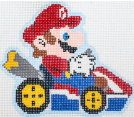 Elm Tree Designs XC216A Racing – Mario – Stitch by Stitch