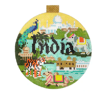Bradley Needlepoint KB1694 India – Stitch by Stitch