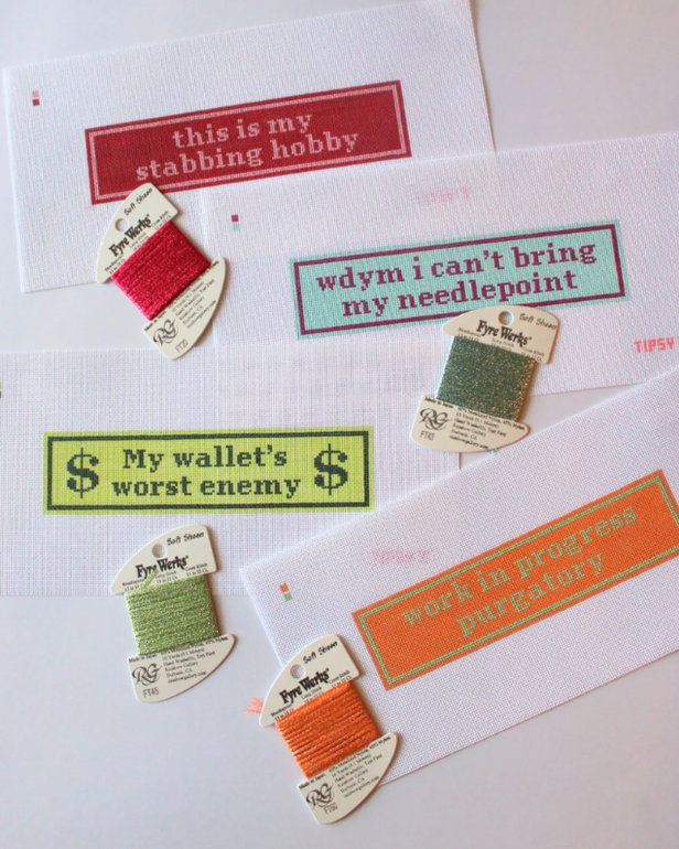 Threaded and Tipsy Designs – Stitch by Stitch