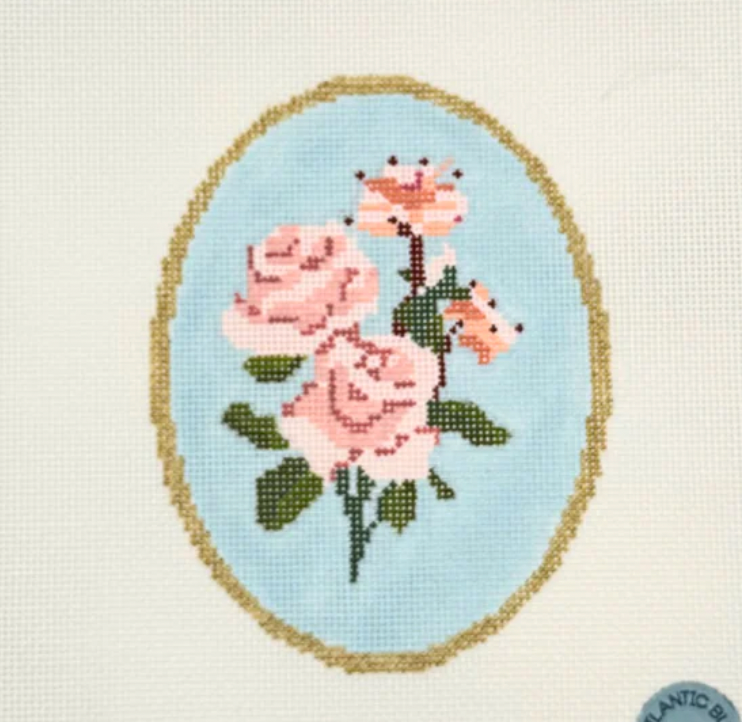 Atlantic Blue June Birth Flower – Stitch by Stitch