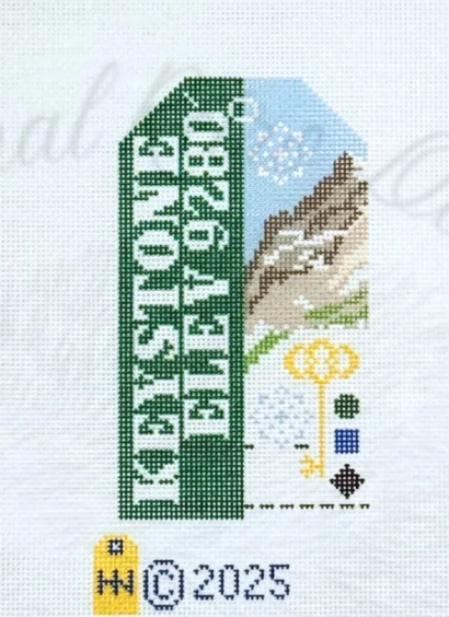 Hedgehog Keystone Tag – Stitch by Stitch