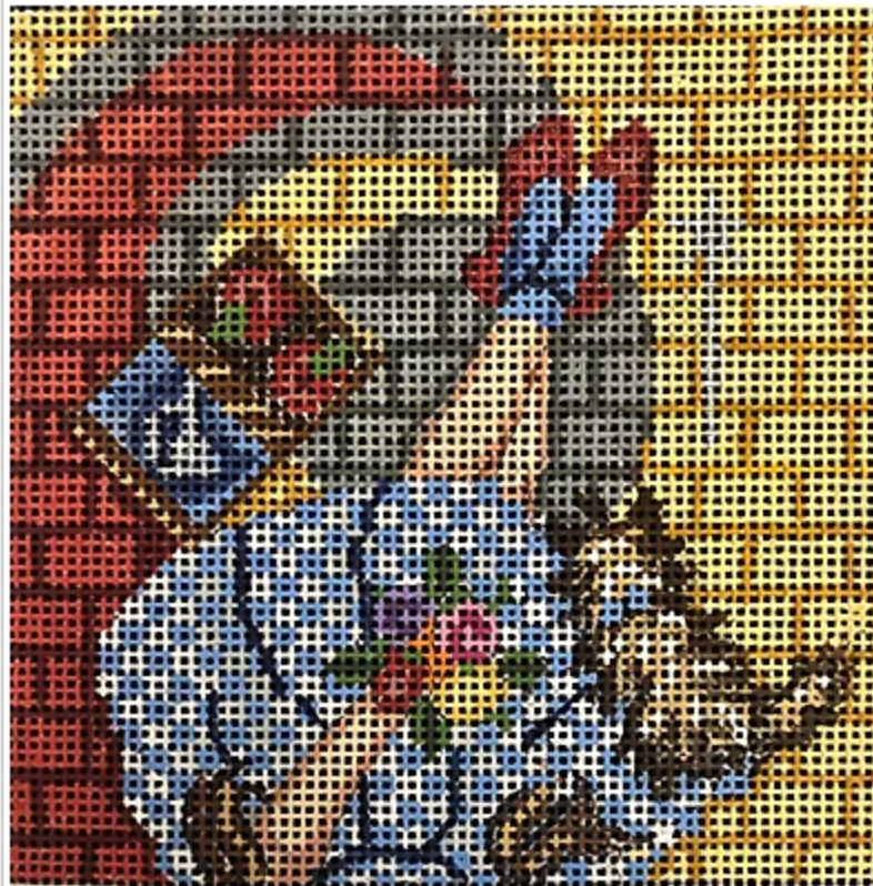 Gayla Elliott P323 Dorothy of Oz Box Top – Stitch by Stitch