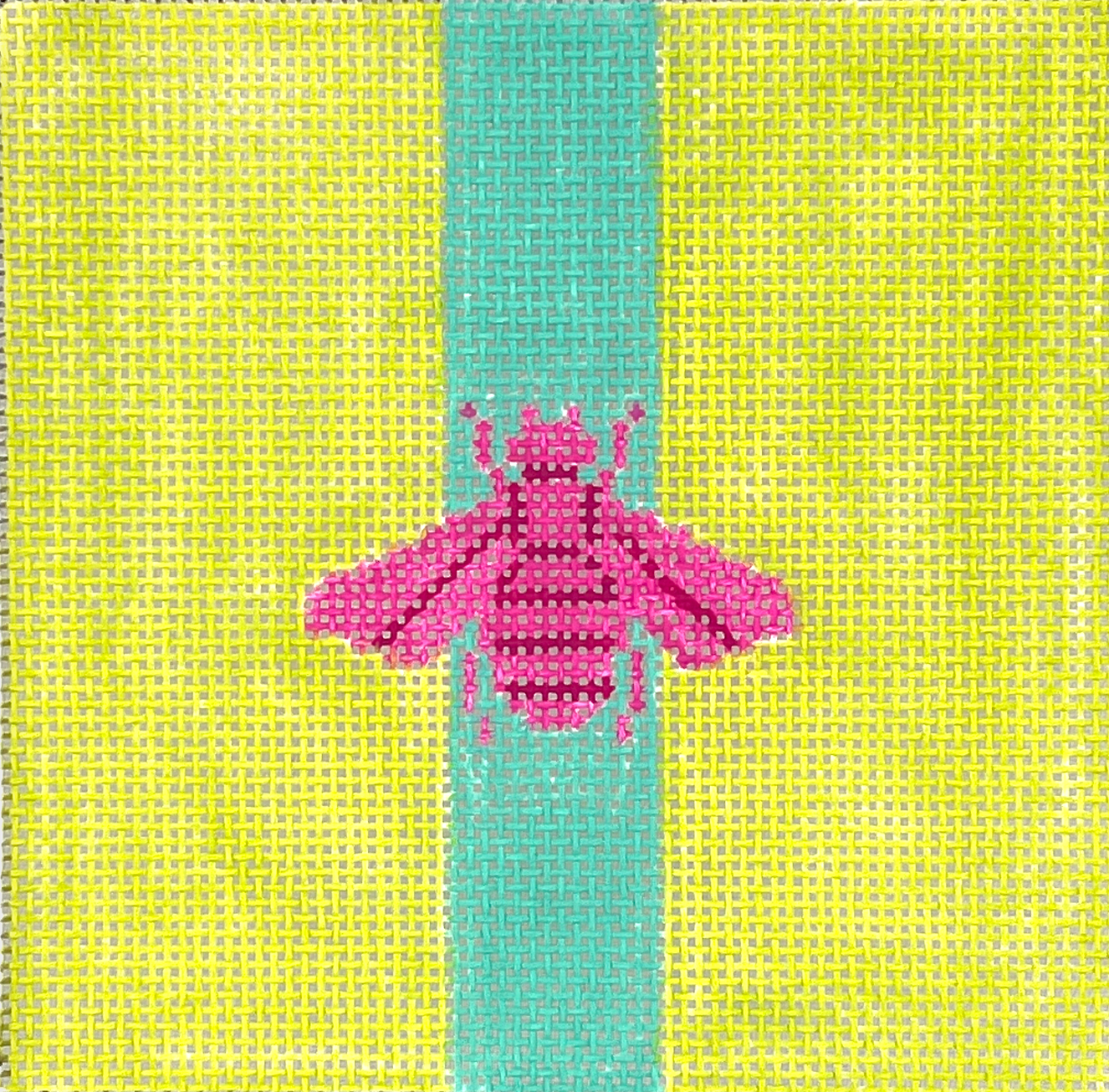 Kate Dickerson INSSQ4-69 Gucci Bee in Mod Colors - Hot Pink with Turq ...