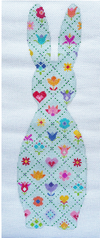 Blueberry Point 24-344 Grid Bunny – Stitch by Stitch