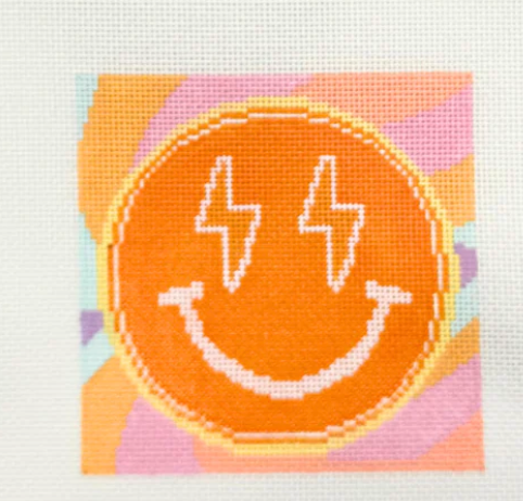 Atlantic Blue UL-15 Neon Smiley Face – Stitch by Stitch