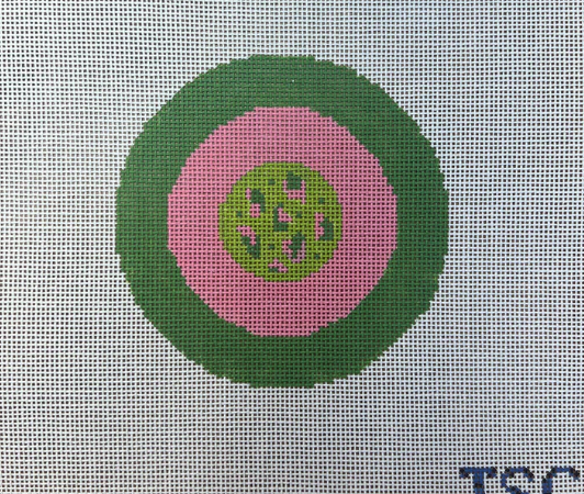 Gingham Stitchery Sheffield Collection TSC20-G Leo Bullseye Green ...