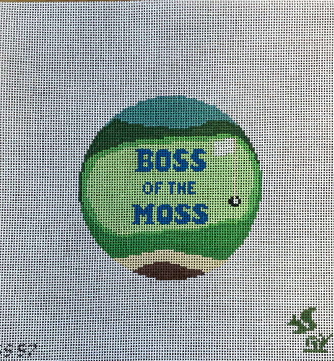 Gingham Stitchery The Squirrel and The Snail SS57 Boss of the Moss ...