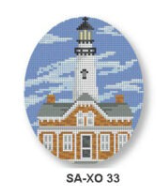 Starke Art SA-XO-33 St. Simons Island Lighthouse - Georgia – Stitch by ...