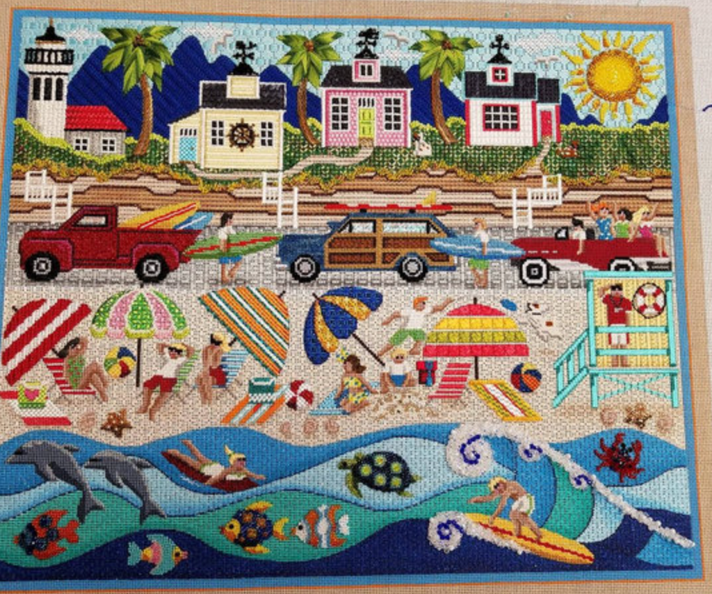 Find Your Focus | Stitch by Stitch Needlepoint