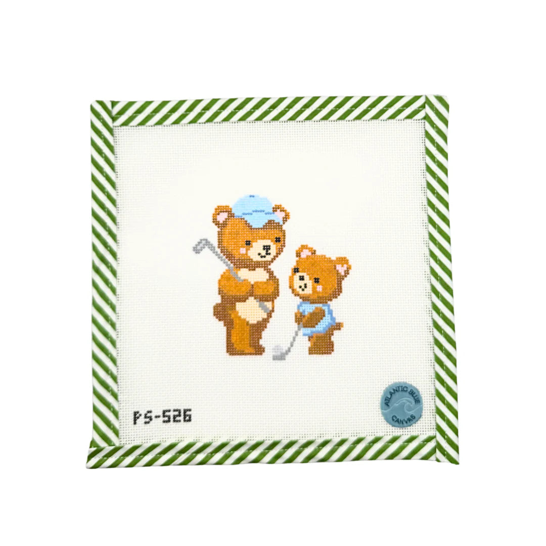 Atlantic Blue Golf Buddy Bears – Stitch by Stitch