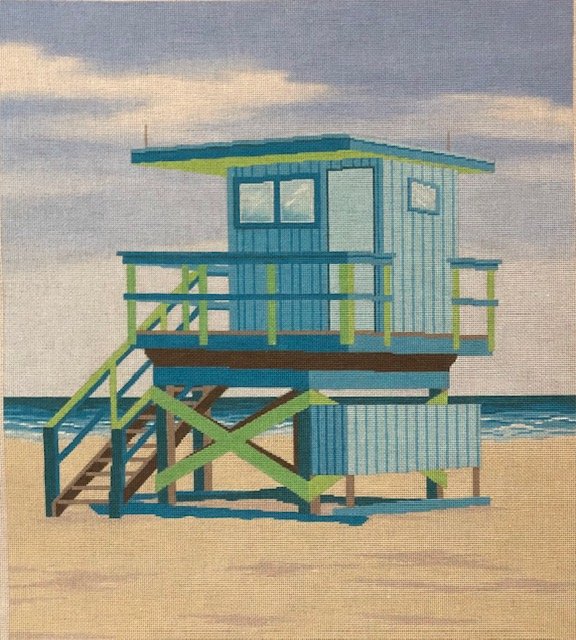 A Stitch In Time ASIT359XS Blue Lifeguard Stand – Stitch by Stitch