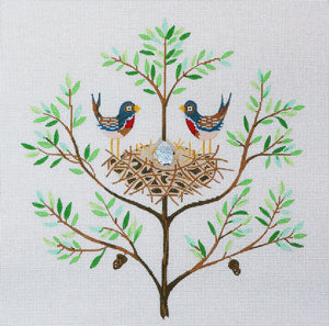 Meredith Collection AT-204 Robins Nest – Stitch by Stitch