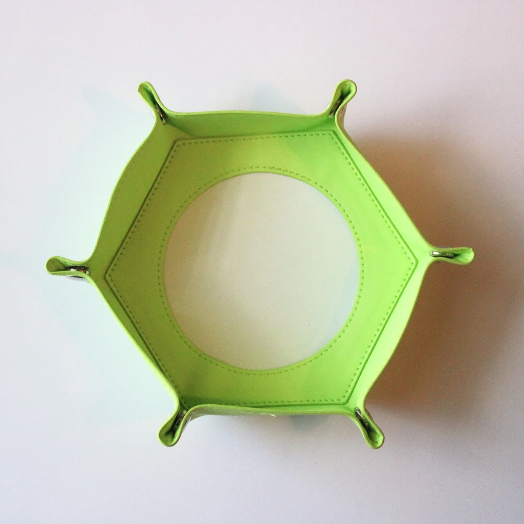 Threaded and Tipsy Lime Green Snap Tray – Stitch by Stitch