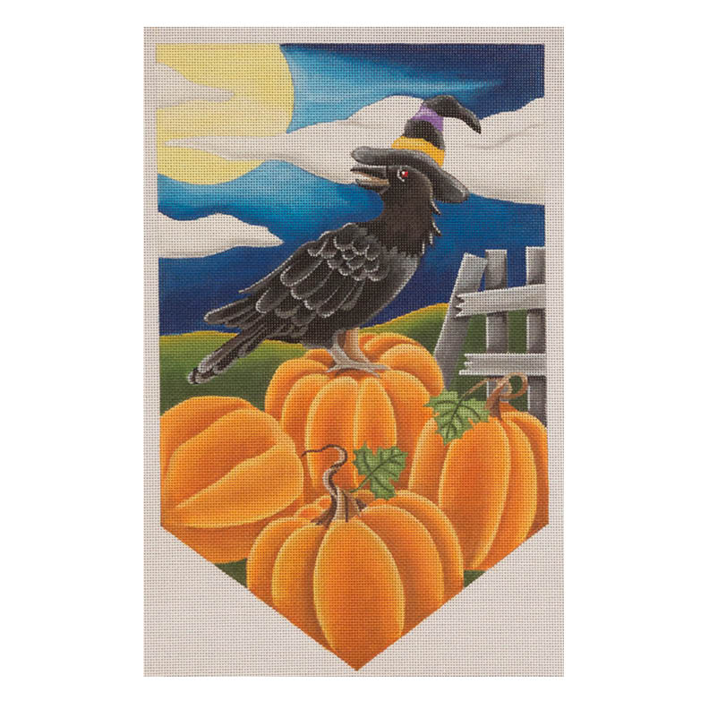 Pepperberry HW17 Crow Banner – Stitch by Stitch