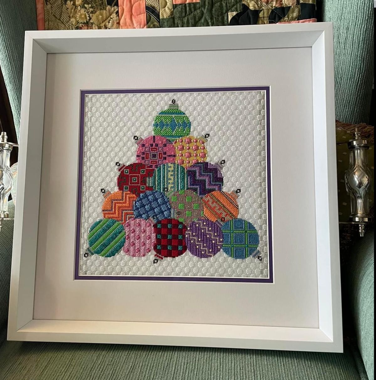 A Stitch In Time ASIT 198 Christmas Ornament Stack – Stitch by Stitch