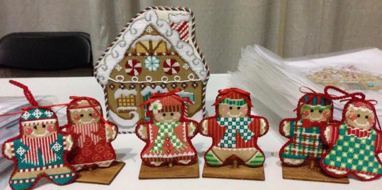 Danji Gingerbread House Complete Set with Stitch Guides – Stitch by Stitch