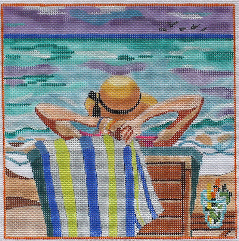 PLD Designs Kamala KL1164 Beach Girls: Gazing at the Purple Sky ...