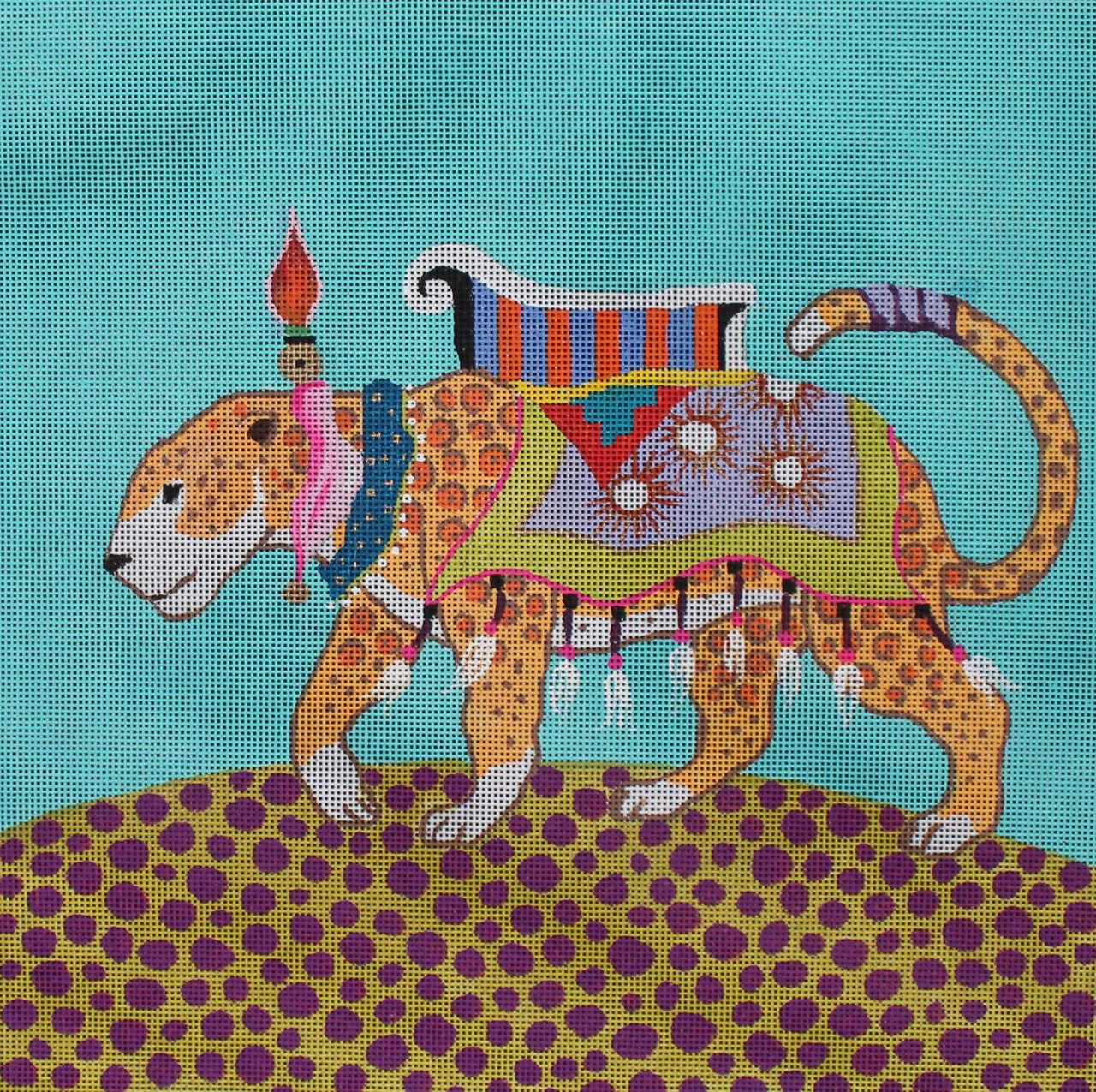 Colors of Praise AN374 Tiger – Stitch by Stitch