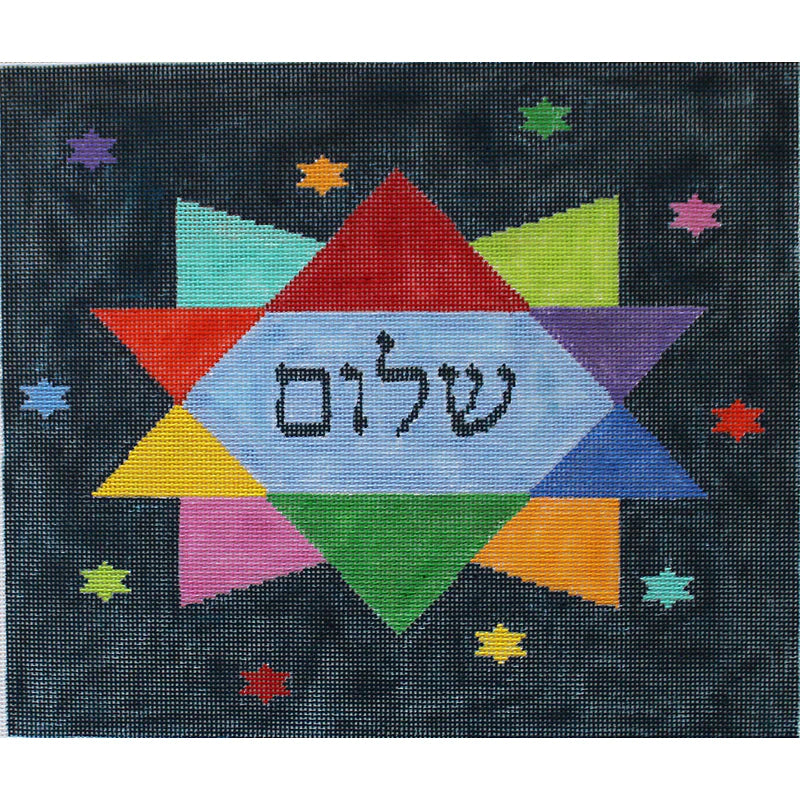 PLD Designs Sandi Utain SU 537 Tallis: Star of David w/ Shalom – Stitch ...