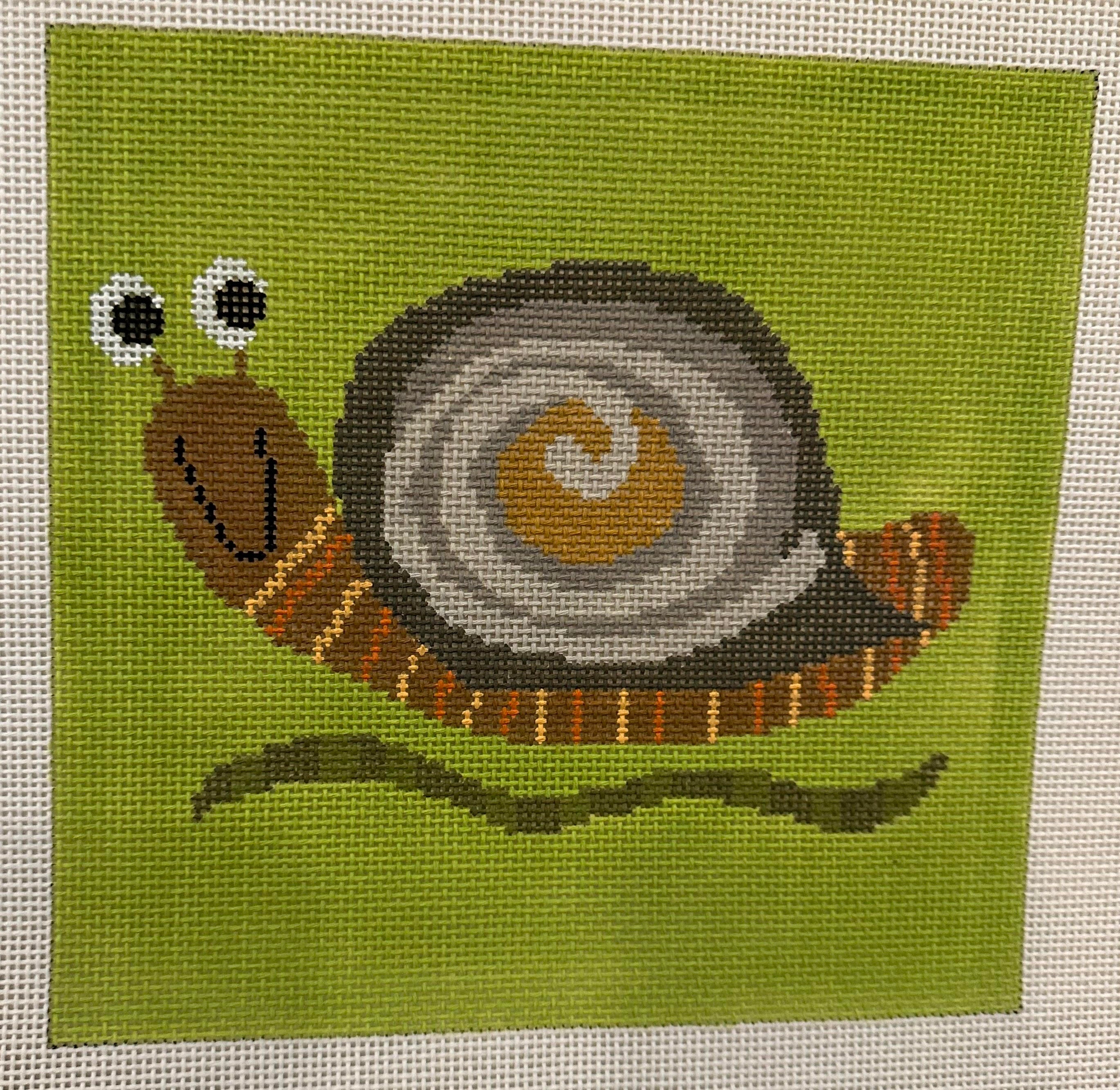 Birds of a Feather AS711 Snail – Stitch by Stitch