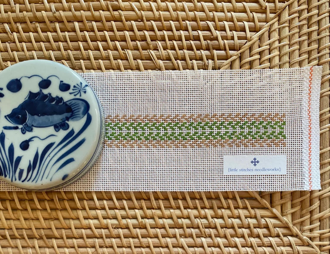 Little Stitches Graham Woven Belt - Green – Stitch by Stitch