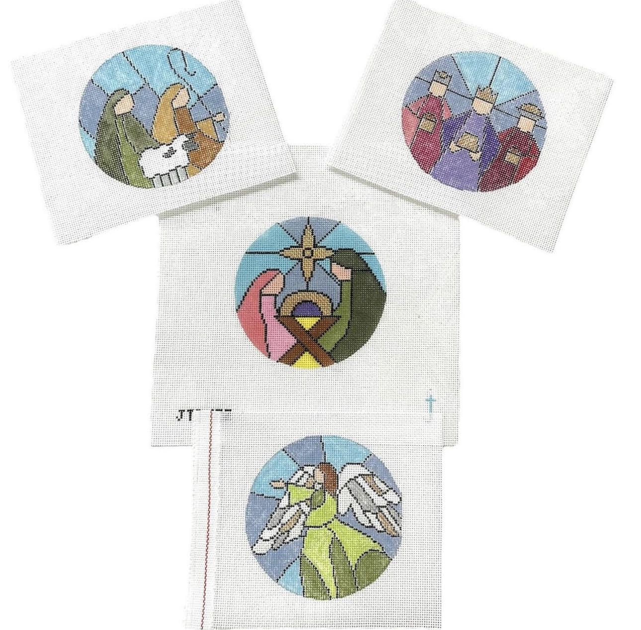 Jessica Tongel Stained Glass Angel – Stitch by Stitch