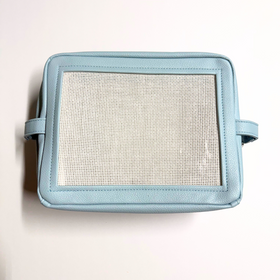 Threaded and Tipsy Light Blue Stitch-A-Bag – Stitch by Stitch