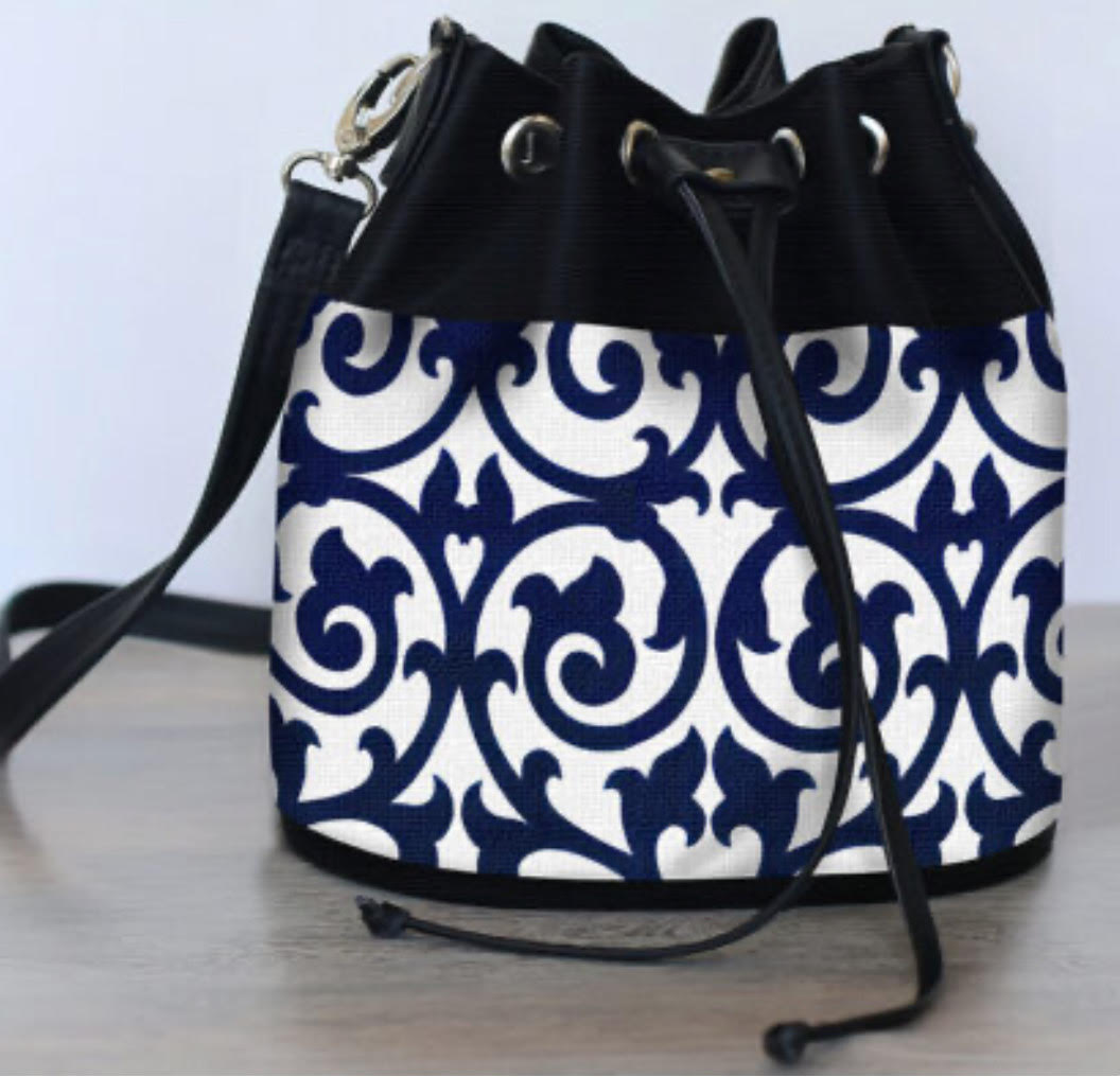 Bucket Bag - Viennese Scroll – Stitch by Stitch