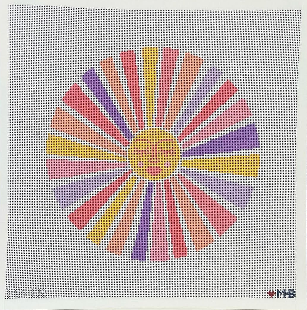 Love mhbstudios MHB102 Groovy Sun – Stitch by Stitch