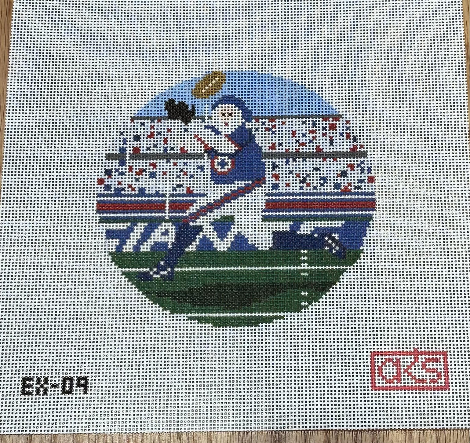 Ann Kaye NY Giants Santa – Stitch by Stitch