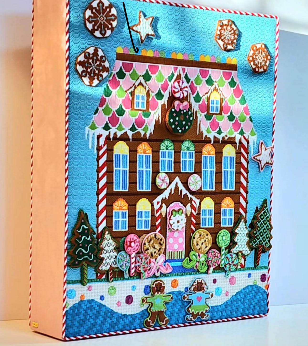 Kelly Clark KCA8000 Advent Gingerbread – Stitch by Stitch