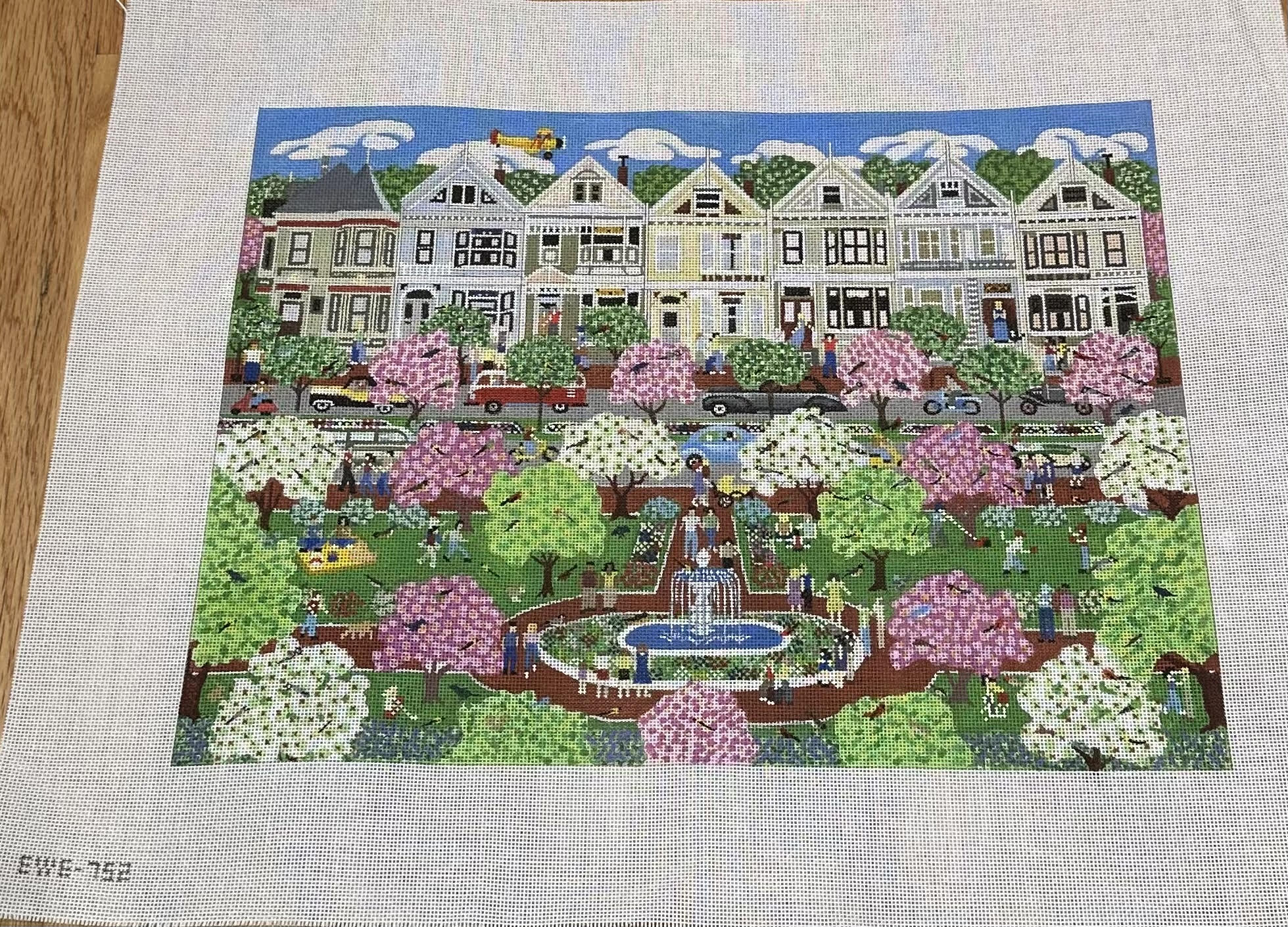 Ewe and Eye EWE-752 All in a Row – Stitch by Stitch