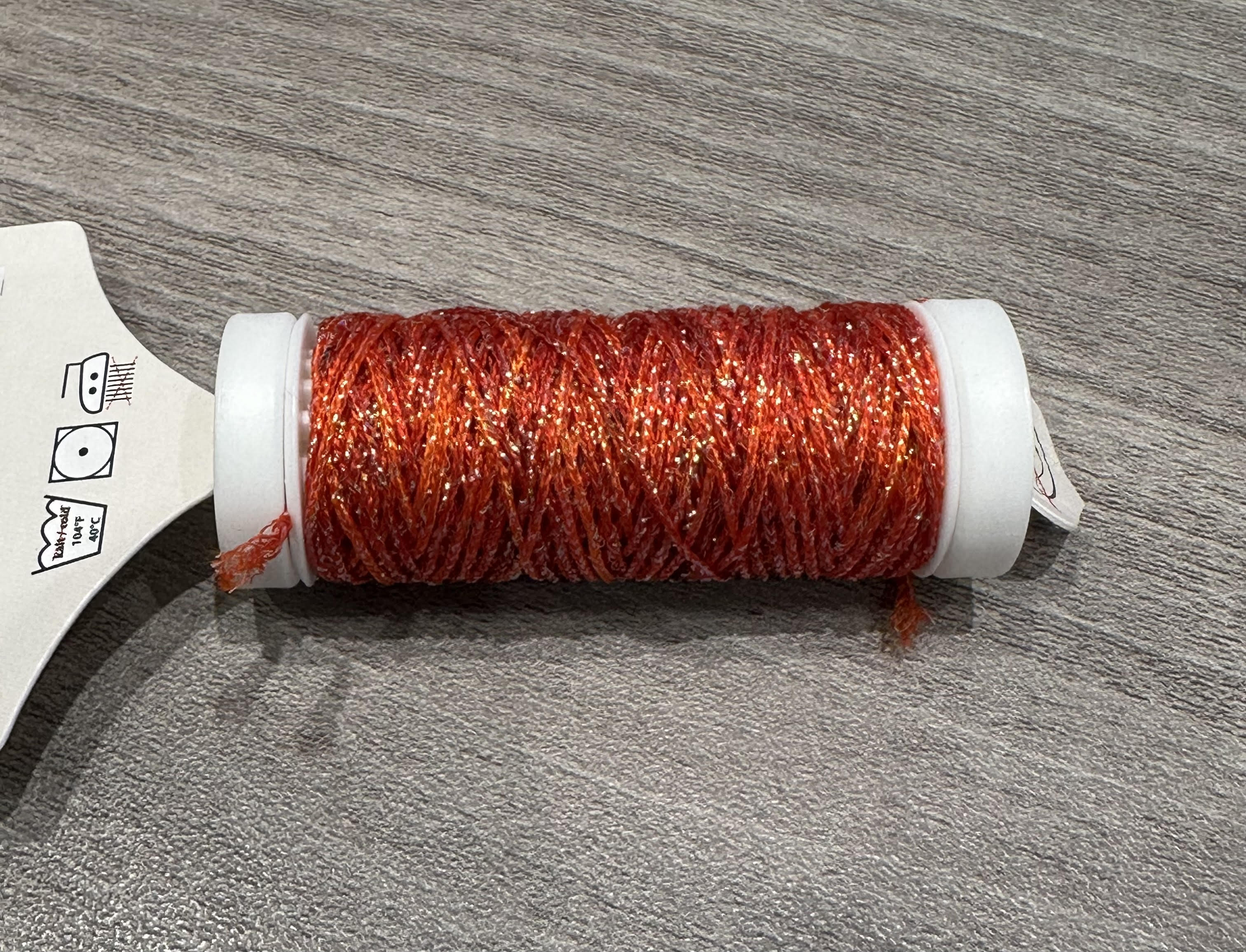 118 MaryC #8 Metallic Braid – Stitch by Stitch