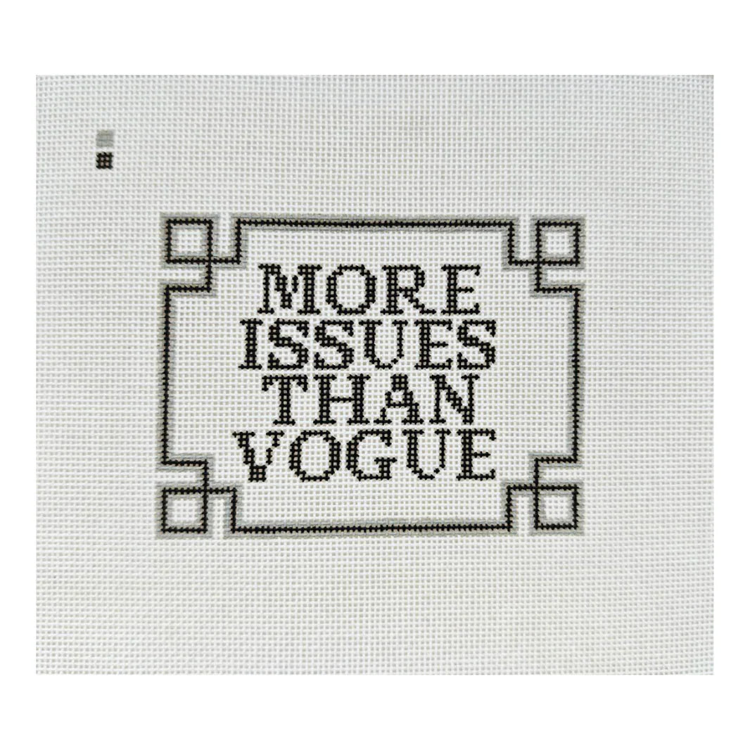 Threaded and Tipsy More Issues Than Vogue – Stitch by Stitch