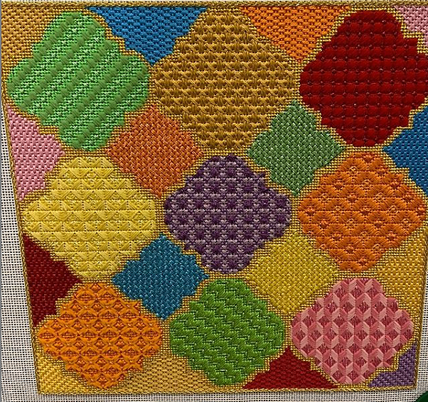 Raymond Crawford Moroccan Tiles Stitch Guide – Stitch by Stitch