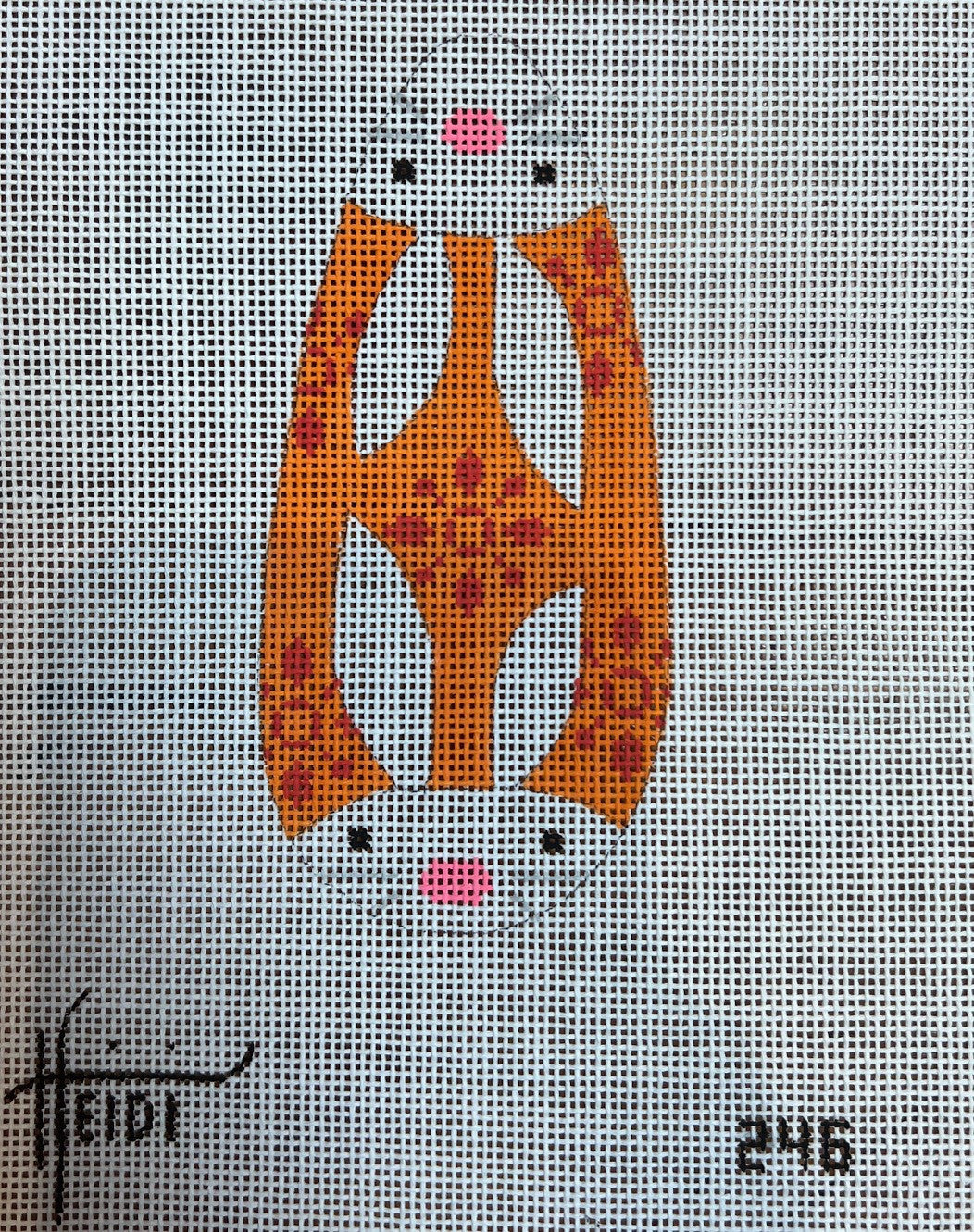 Heidi Stanley #246 Double Bunny Carrot – Stitch by Stitch