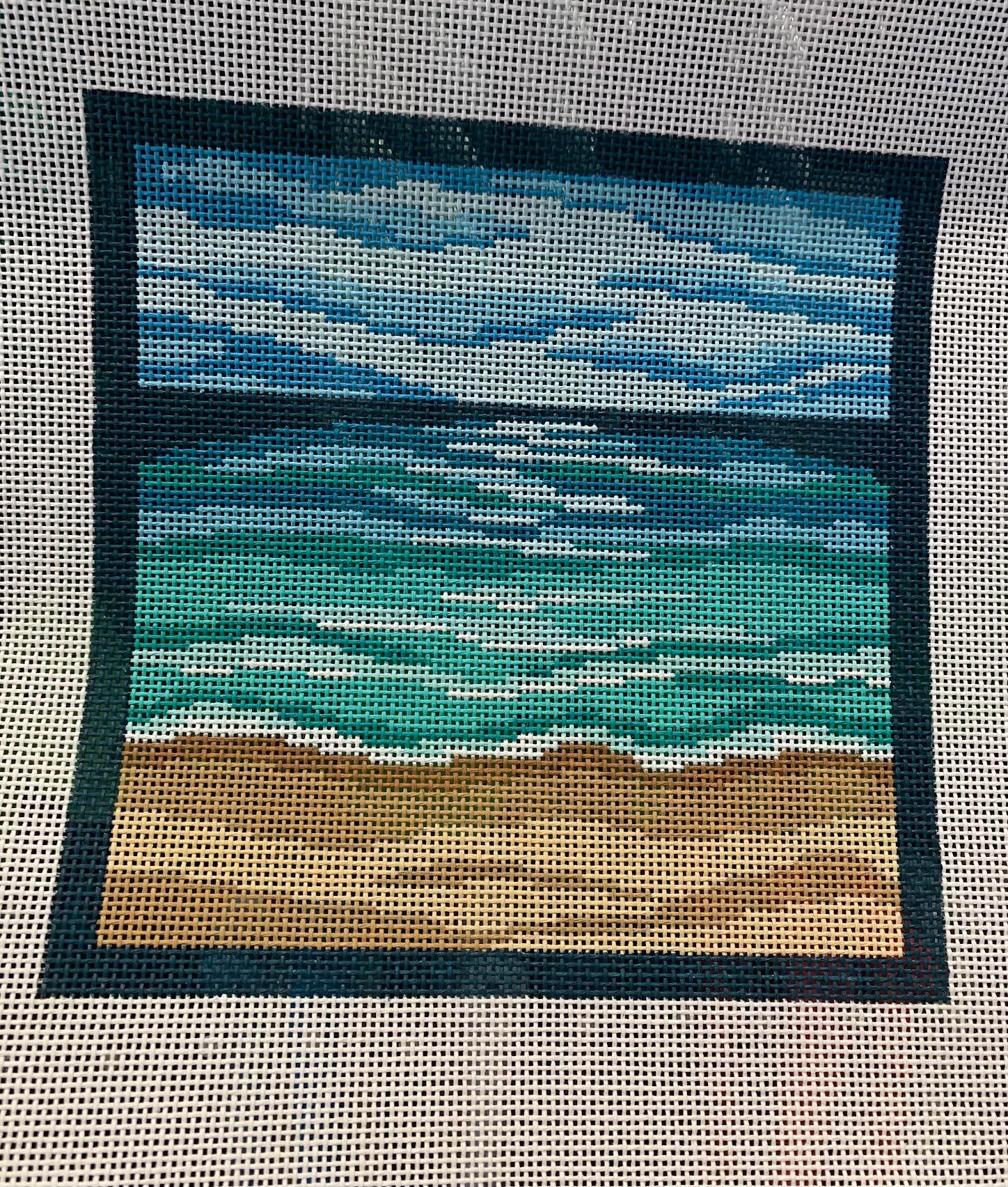 Needle Crossings 1449 Seaside – Stitch by Stitch