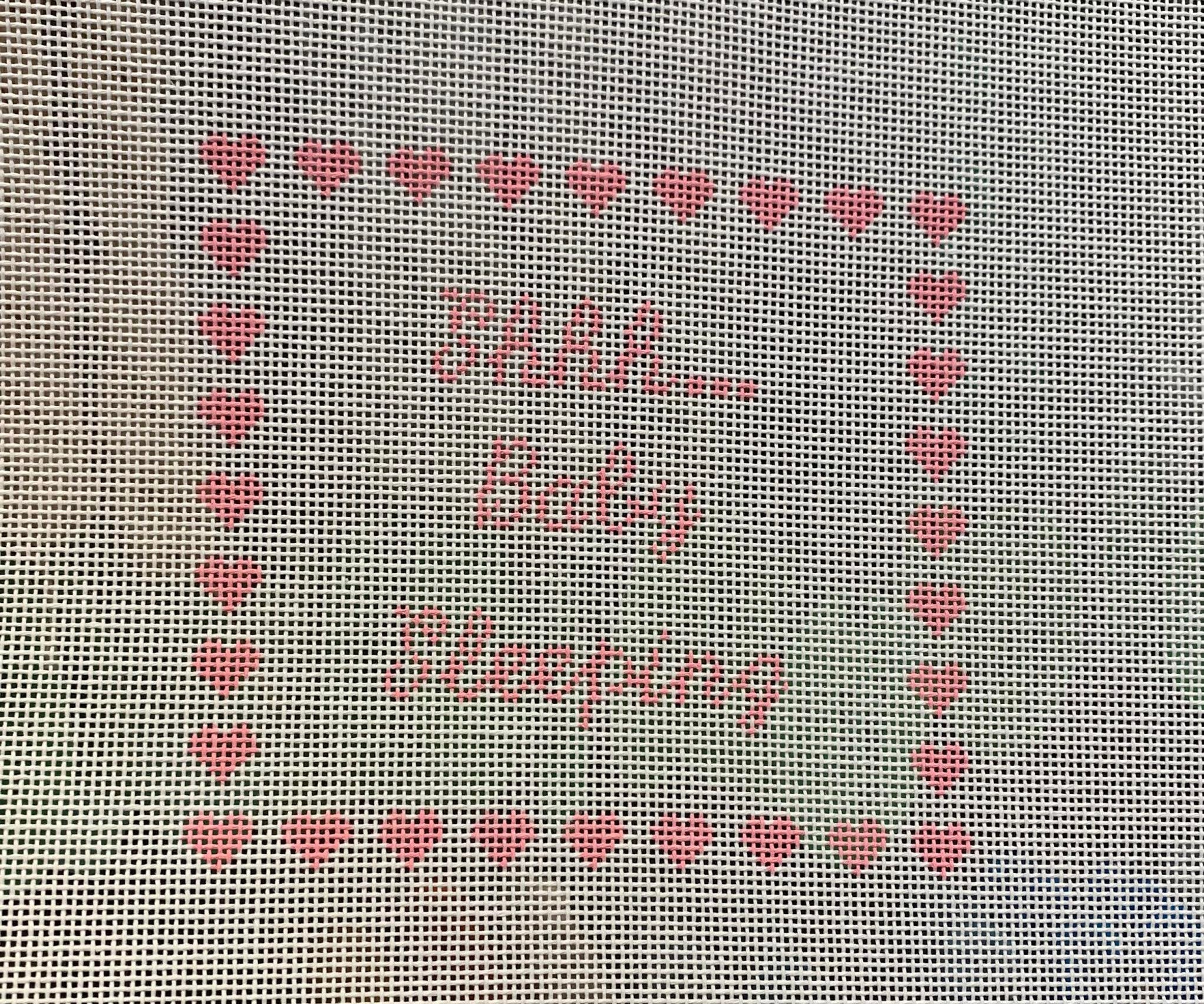 Silver Stitch Shhh.... Baby Sleeping Pink – Stitch by Stitch