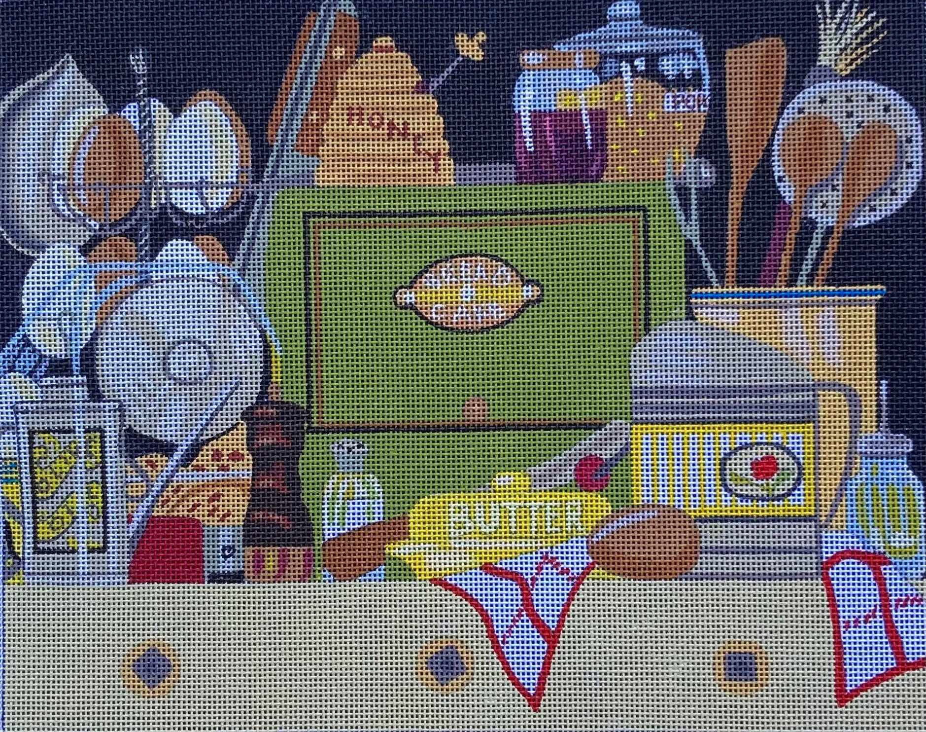EWE-682 Kitchen Clutter II – Stitch by Stitch