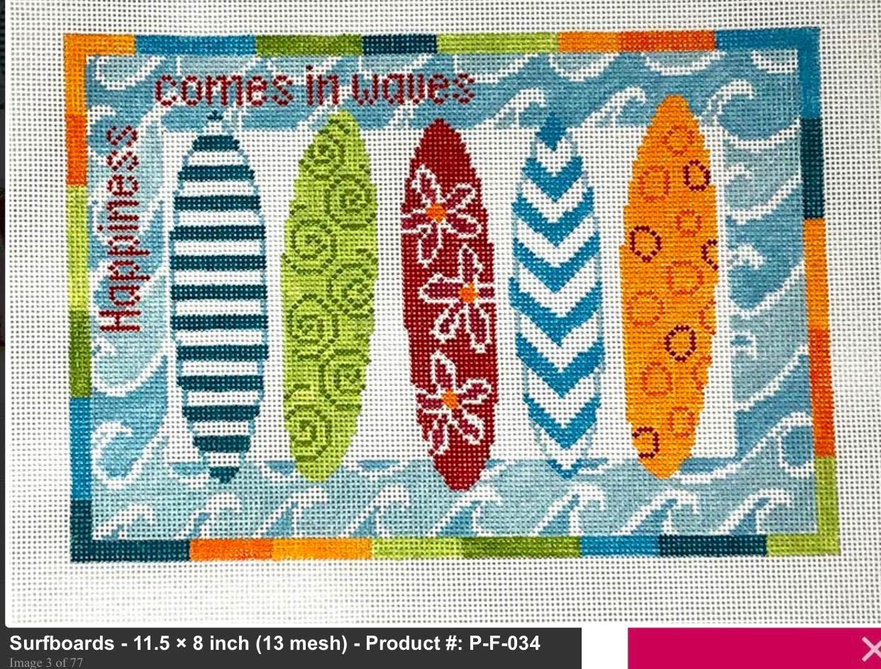 Pippin P-F-034 Surfboards STITCH GUIDE only – Stitch by Stitch