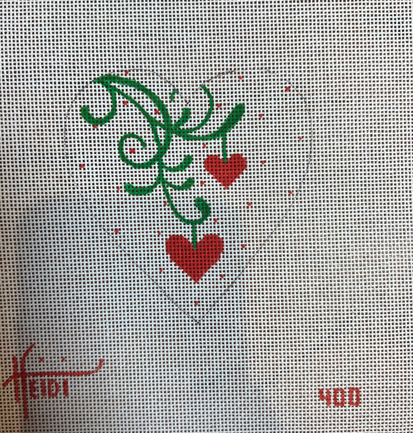 Heidi Stanley#400 Heart Drops – Stitch by Stitch