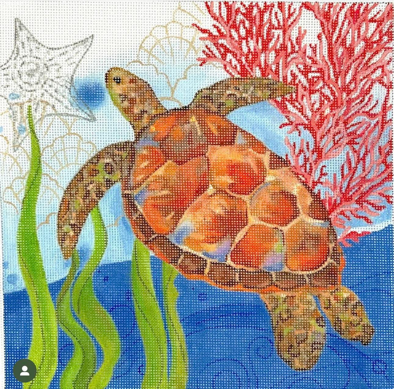 Kate Dickerson SER-PL-10 Sally Eckman Roberts Oceana Sea Turtle ...